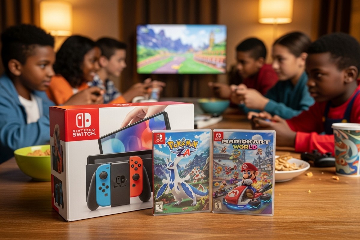 Nintendo Switch 2 : jeux adaptés aux enfants