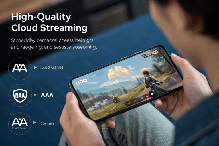 Cloud gaming : les smartphones permettent le streaming de jeux vidéo