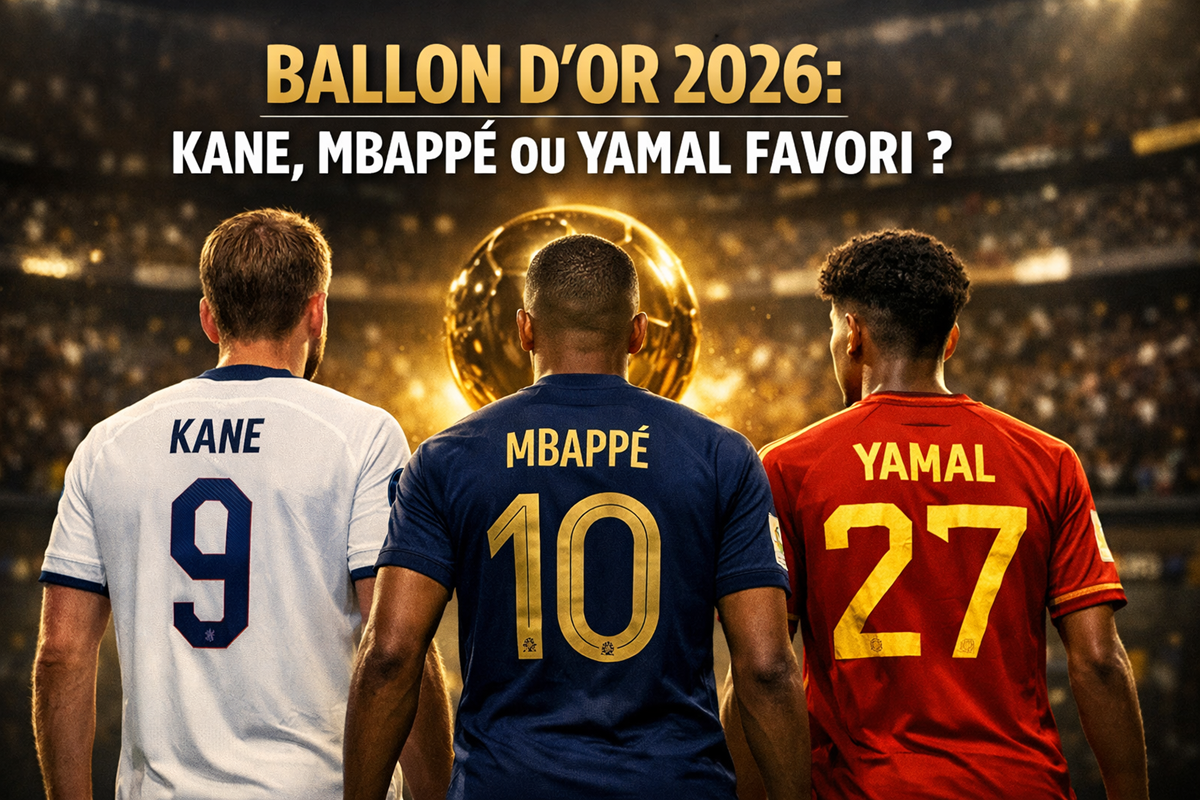 Ballon d'Or 2026 : Kane leader, Yamal recule, le top 10